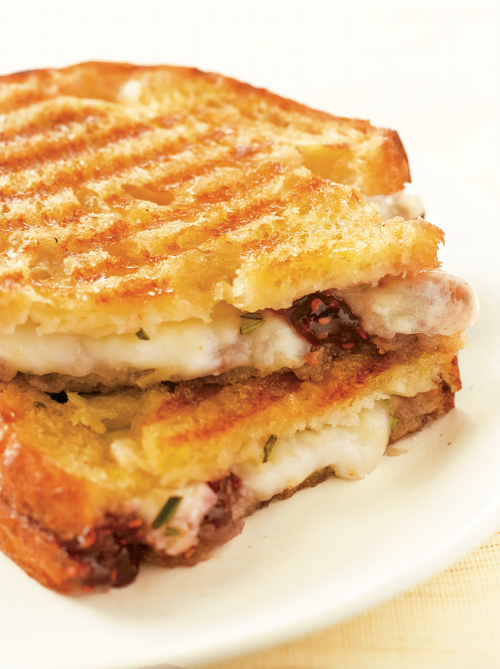 Mozzarella, Raspberry, and Brown Sugar Panini – Giadzy