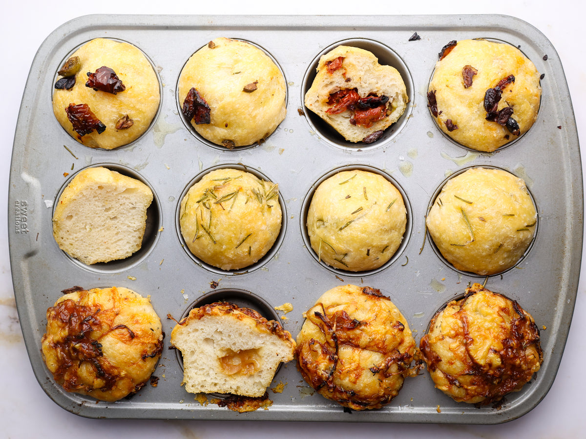 Mini Focaccia Flight – Giadzy