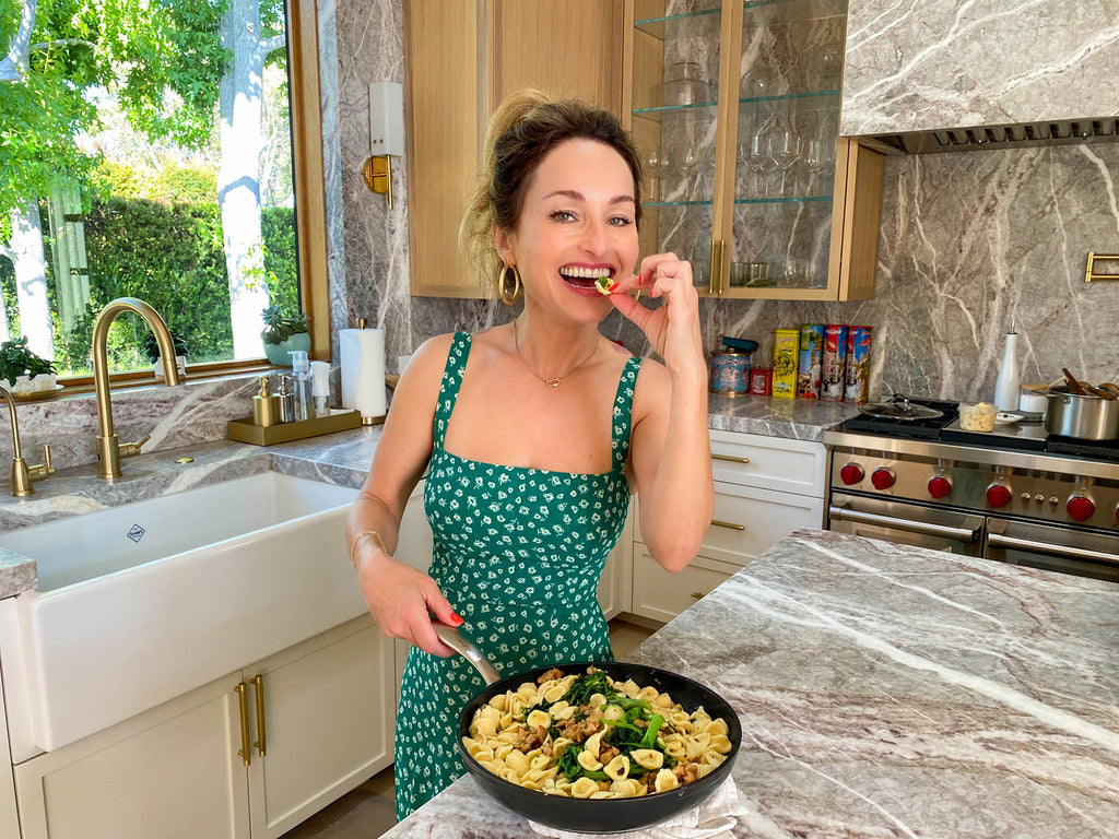 Orecchiette with Turkey Sausage and Broccoli Rabe Video – Giadzy