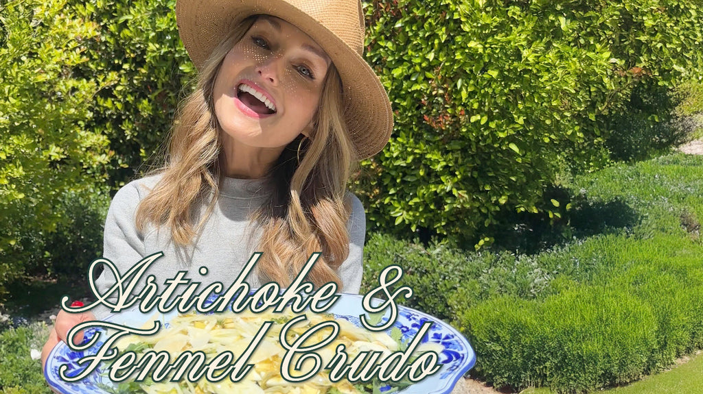 Giada Makes Artichoke and Fennel Crudo – Giadzy