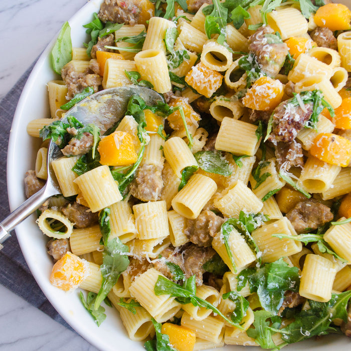 Giadzy Organic Mezzi Rigatoni Pasta by Giada De Laurentiis