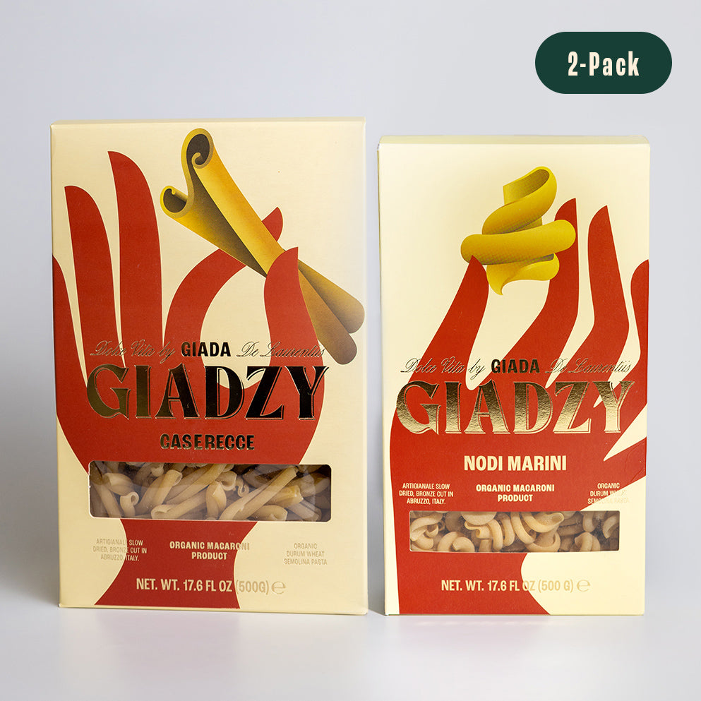 Giadzy 2-Pack Variety Organic Pasta by Giada De Laurentiis